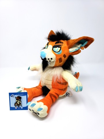 Toys Fursona Doll Chibi Furry Custom Fursona Plushy Custom Crochet Toys ...